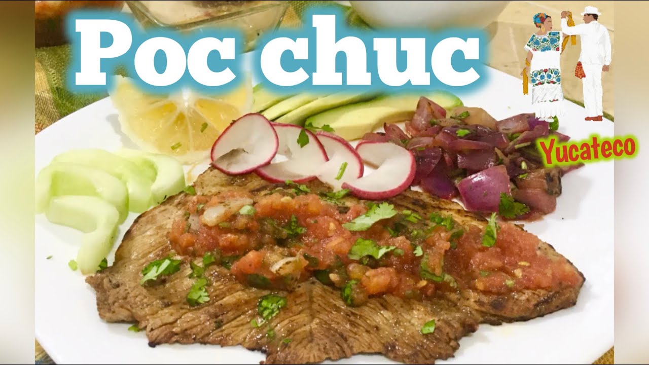 POC CHUC 🥩🍊 (CARNE ASADA YUCATECA) 🍅🥑🧅🥩 - YouTube