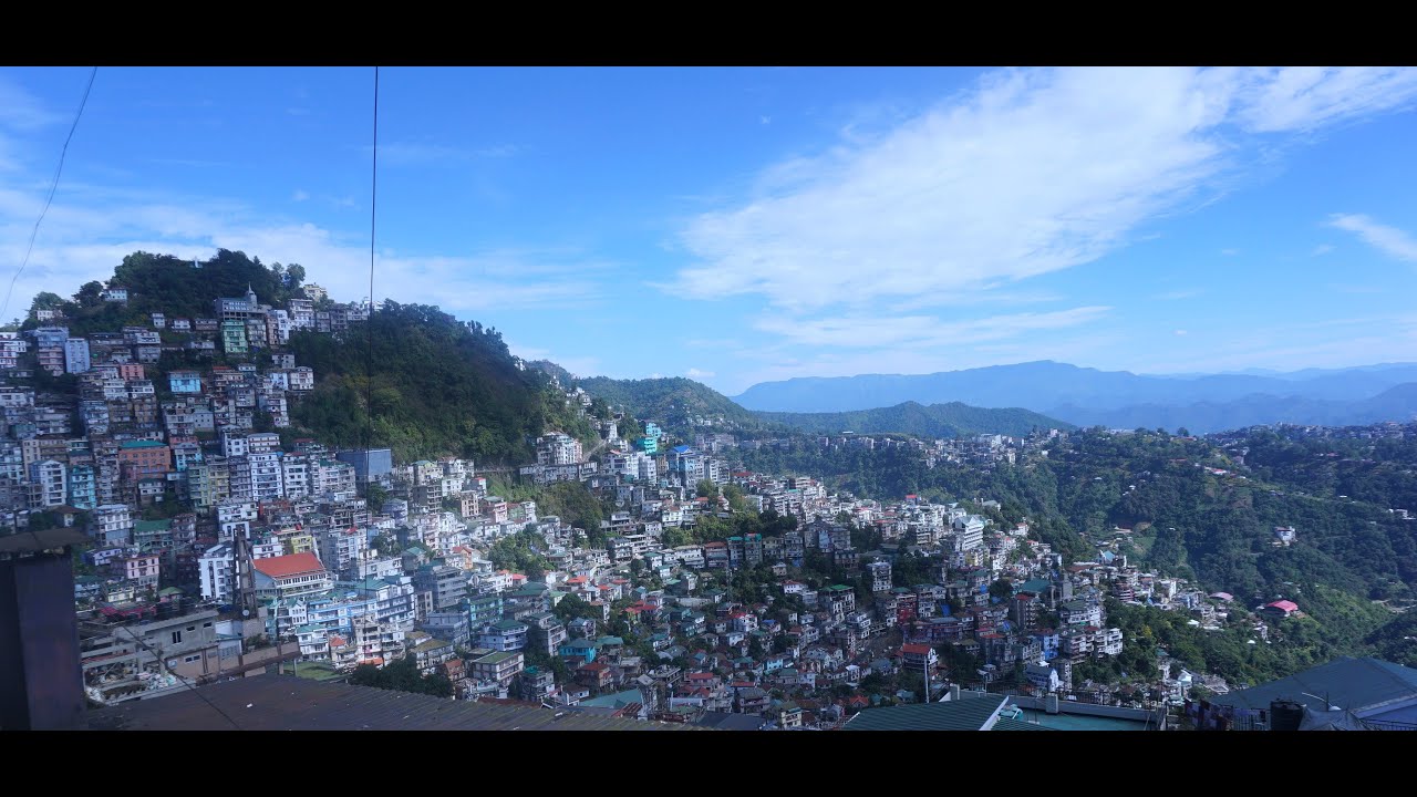 Lengpui Airport to Aizawl City 4K - YouTube