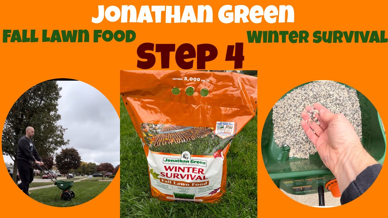 Jonathan Green Step 4 Winter Survival Fall Lawn Food - YouTube