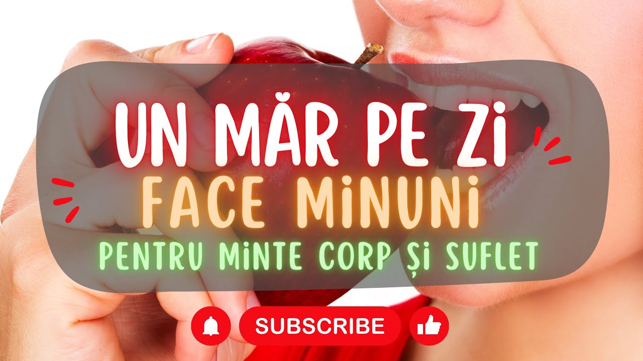 CE FACE UN MĂR 🍎 ÎN FIECARE Zi ️ PENTRU MINTE, CORP ȘI SUFLET⁉️ - YouTube