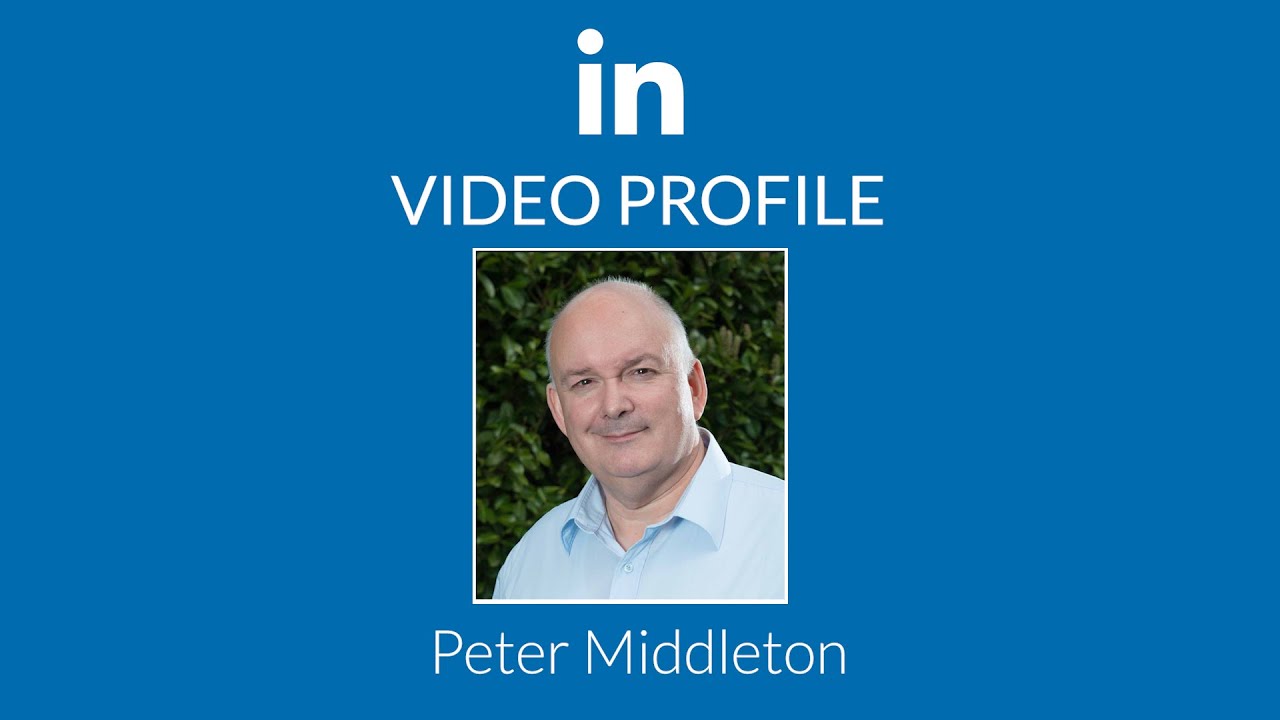 My Video Profile - Peter Middleton - YouTube