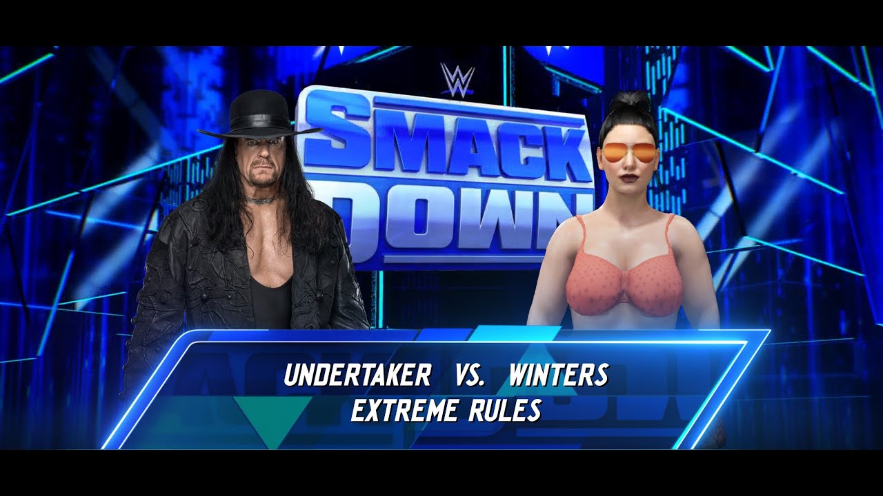 Undertaker vs Winters | WWE SmackDown Extreme Rules Live Match - YouTube