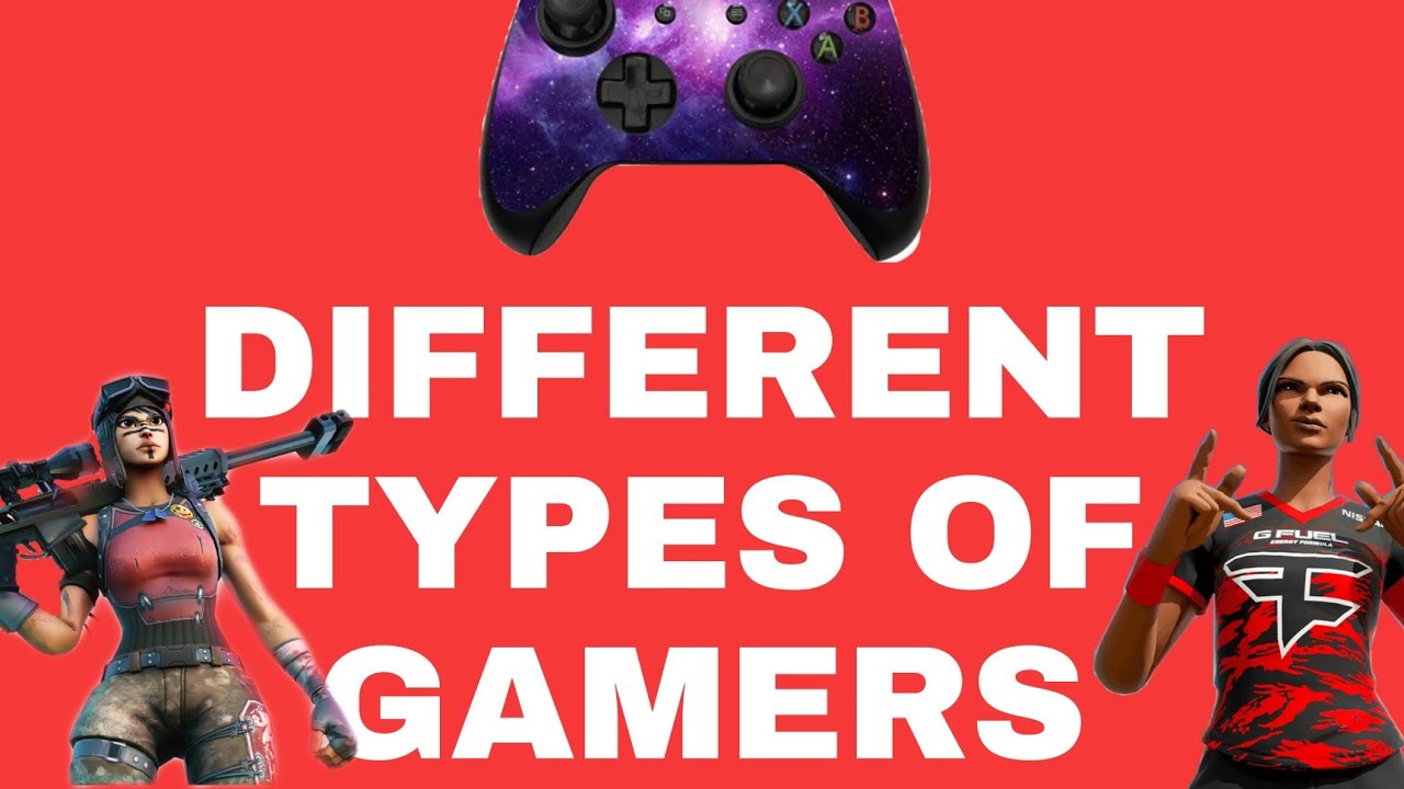 DIFFERENT TYPES OF GAMERS - YouTube