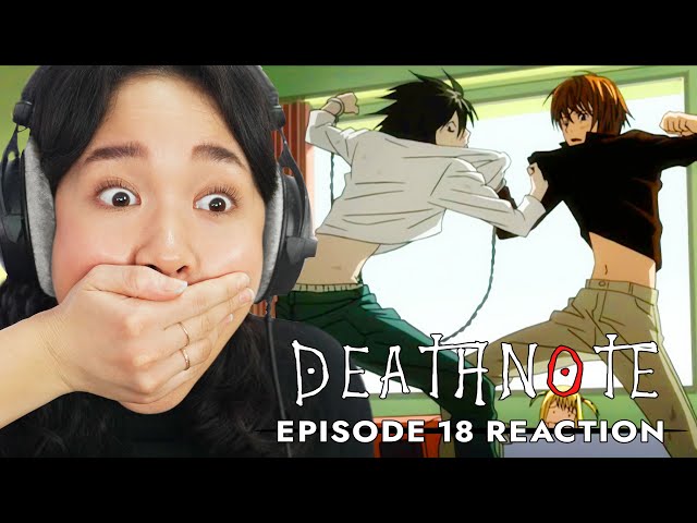 Death Note L And Light Fight