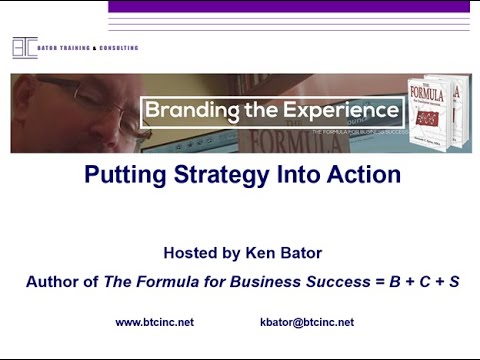 Putting Strategy Into Action - YouTube