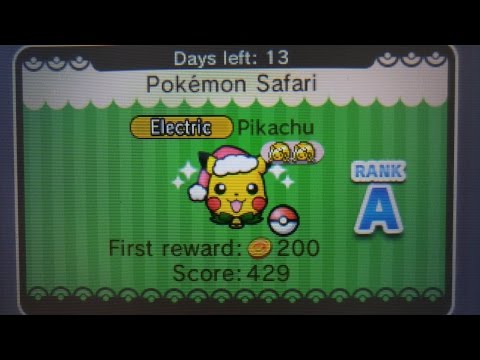 Holiday Pikachu catch (Pokemon Shuffle) - YouTube