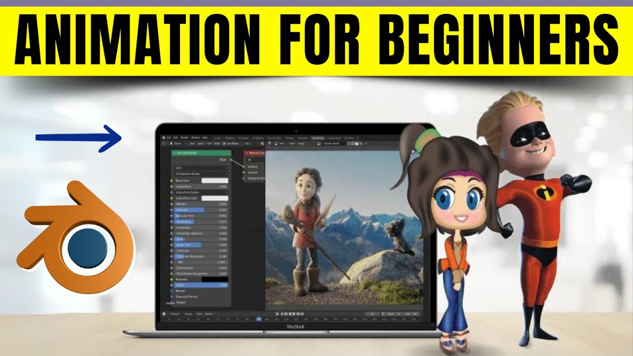 Absolute Beginner Basics Step By Step Blender Animation Tutorial Part 04 Youtube