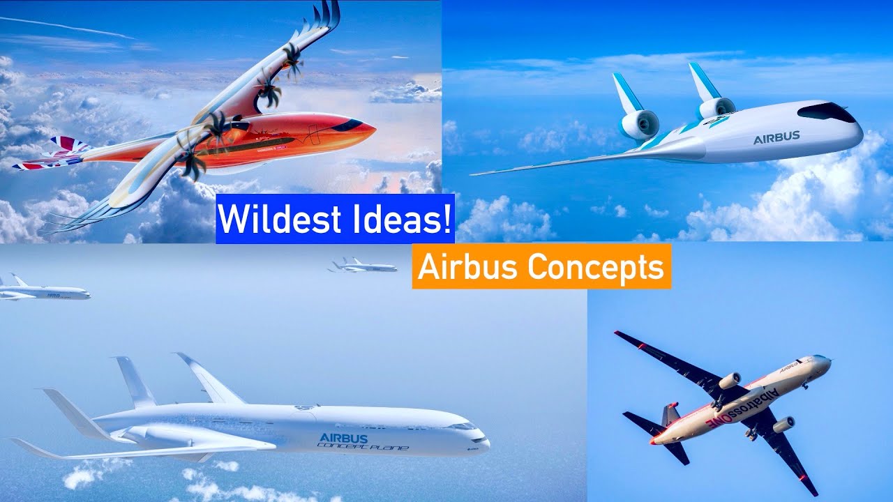 Airbus concept plane: All Airbus Concept Aircraft to Airbus Maveric ...