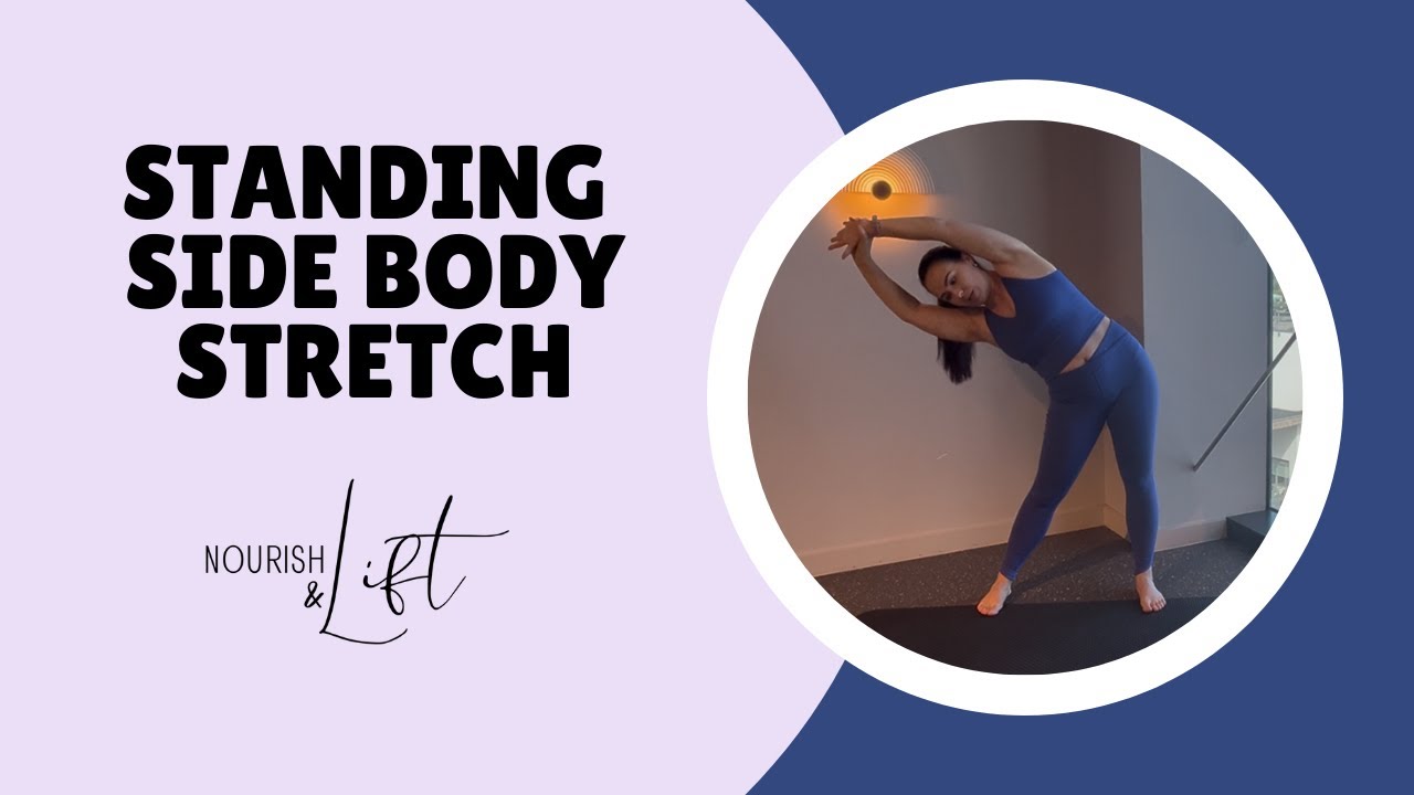 Sideway body stretch - YouTube