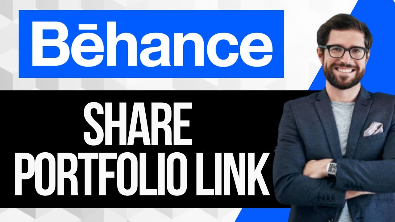 How to Share Behance Portfolio Link - YouTube