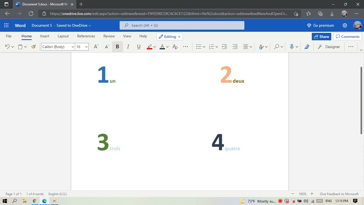 How To Make Colorful Numbers Words In Microsoft WORD Small Explain How To Make Colorful Numbers Words In Microsoft WORD Small Explain