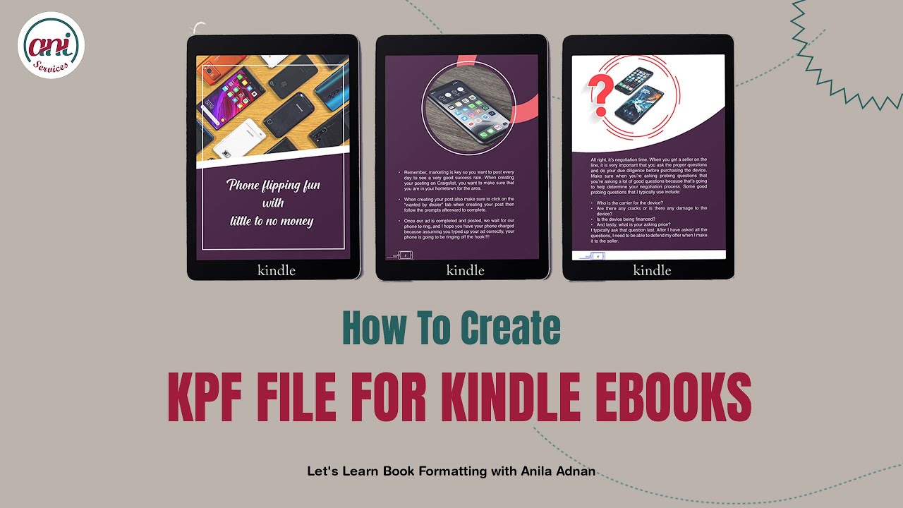 How To Create KPF File For Kindle EBooks How To Convert PDF To Kindle How To Create KPF File For Kindle EBooks How To Convert PDF To Kindle