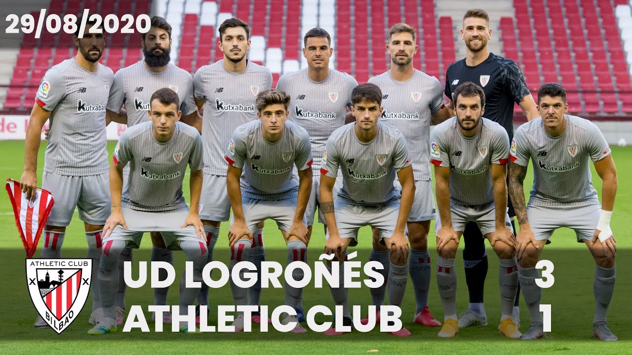 RESUMEN I UD Logroñés 3-1 Athletic Club I LABURPENA - YouTube