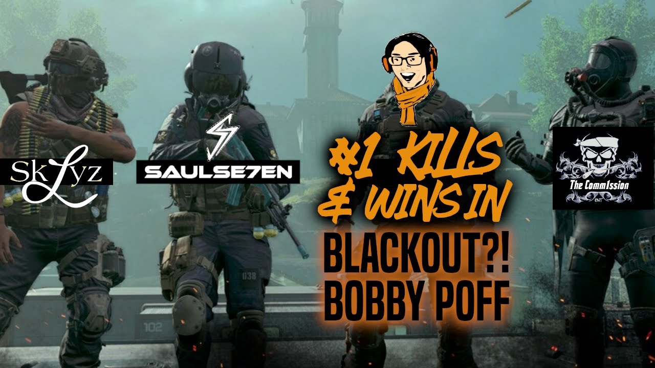 TOP #1 BLACKOUT PLAYER is our Random Squad Fill?! BOBBY POFF - YouTube