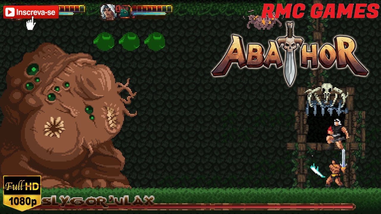 ABATHOR - ( PARTE 3 ) GAME RETRO ARCADE 2D - MODO COOPERATIVO GAMEPLAY ...