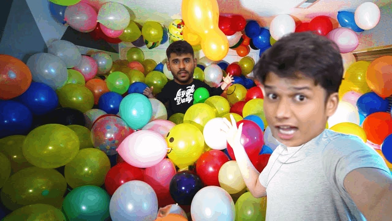 We Inflating 1000 Balloons and Exploding Them ALL 🥵 EPIC Balloon ...