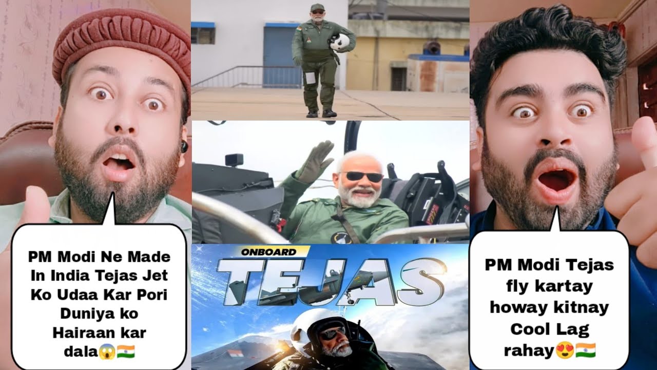 PM Modi Fly Made In India Tejas Jet Full Video | PM Modi Coolest PM Of ...