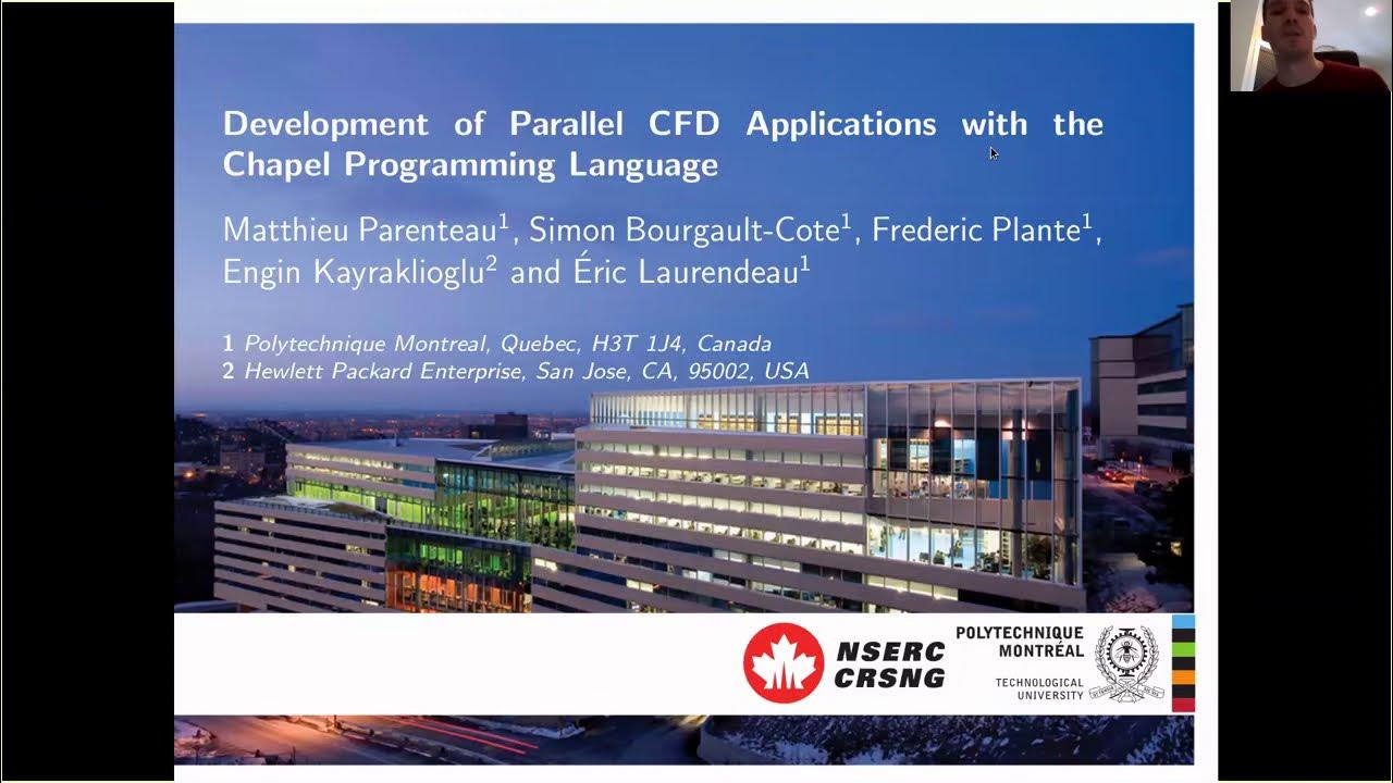 Development of Parallel CFD Applications with the Chapel Programming Language - YouTube