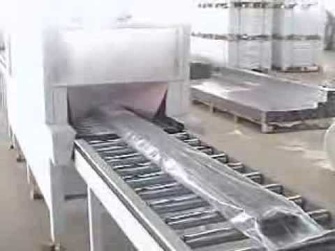 Aluminum profile packing machine/profile packing machine - YouTube