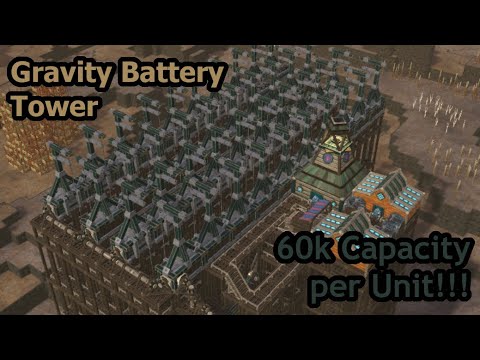 Max Height Gravity Batteries [Timberborn, Experimental] - YouTube