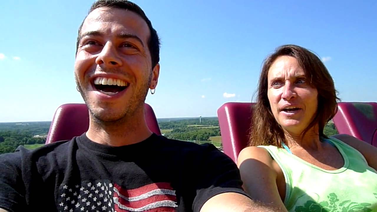 Raging Bull Roller Coaster - YouTube