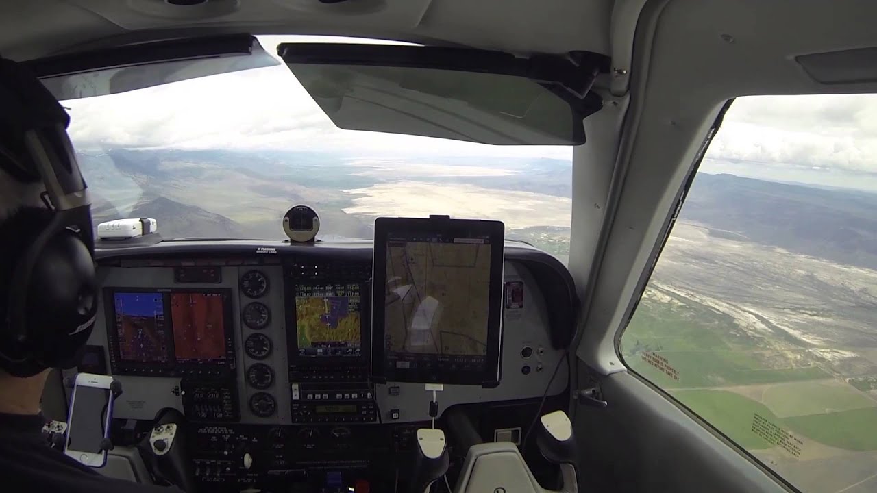 Flying the Bonanza near Lakeview, OR (LKV) - YouTube