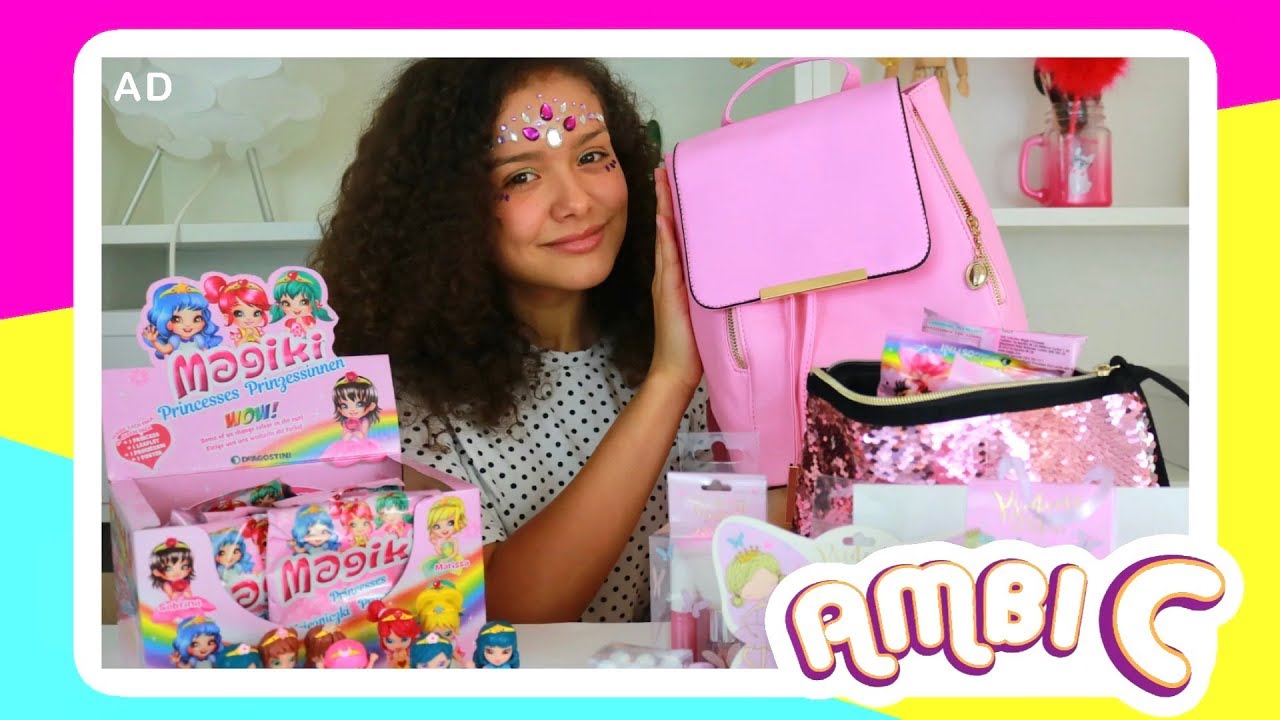 Ambi C | What’s in My Backpack? Makeover Challenge | Toy Unboxing - YouTube