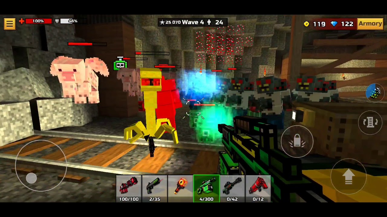 pixel gun Arena gameplay 2 - YouTube