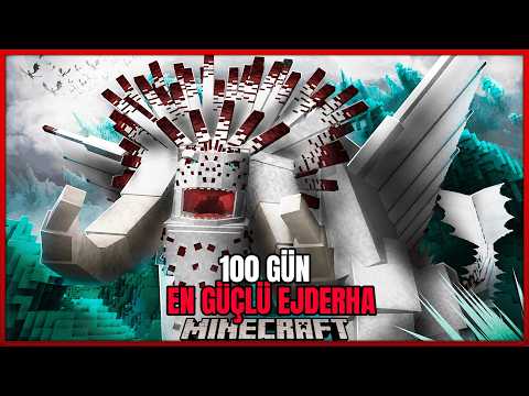 100 Gün Boyunca Ejderhaların Dünyasında Hayatta Kaldım ve EN GÜÇLÜ EJDERHAYI ÜRETTİM!