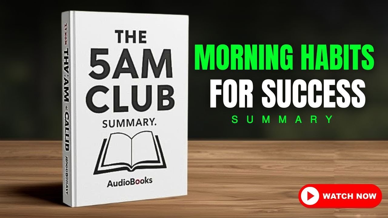 The 5AM Club Book Summary | Robin Sharma - YouTube