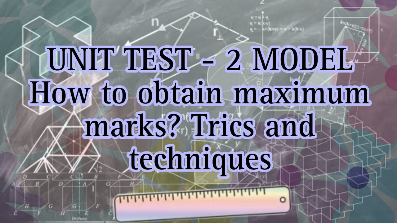 UNIT TEST MODEL ( MATHS CLASS - 7) - YouTube
