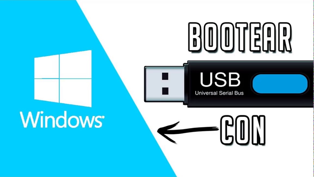 como bootear windows 10 ,7 ,8 en una usb o dvd facil. explicado - YouTube