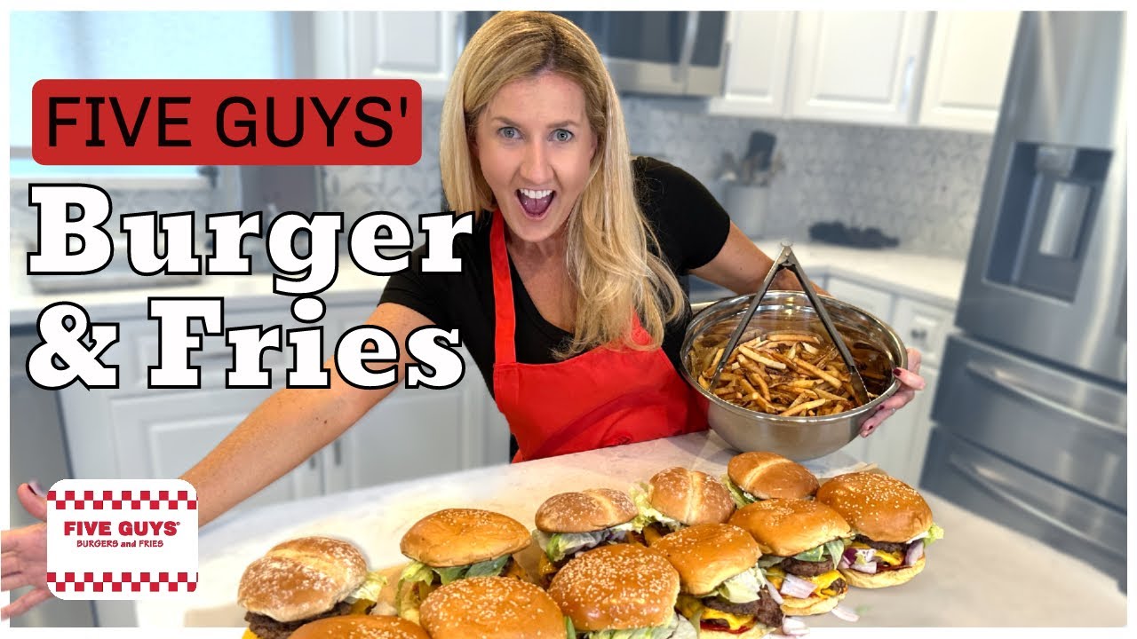 One Burger Price, Family Feast: Homemade Five Guys Recipe - YouTube