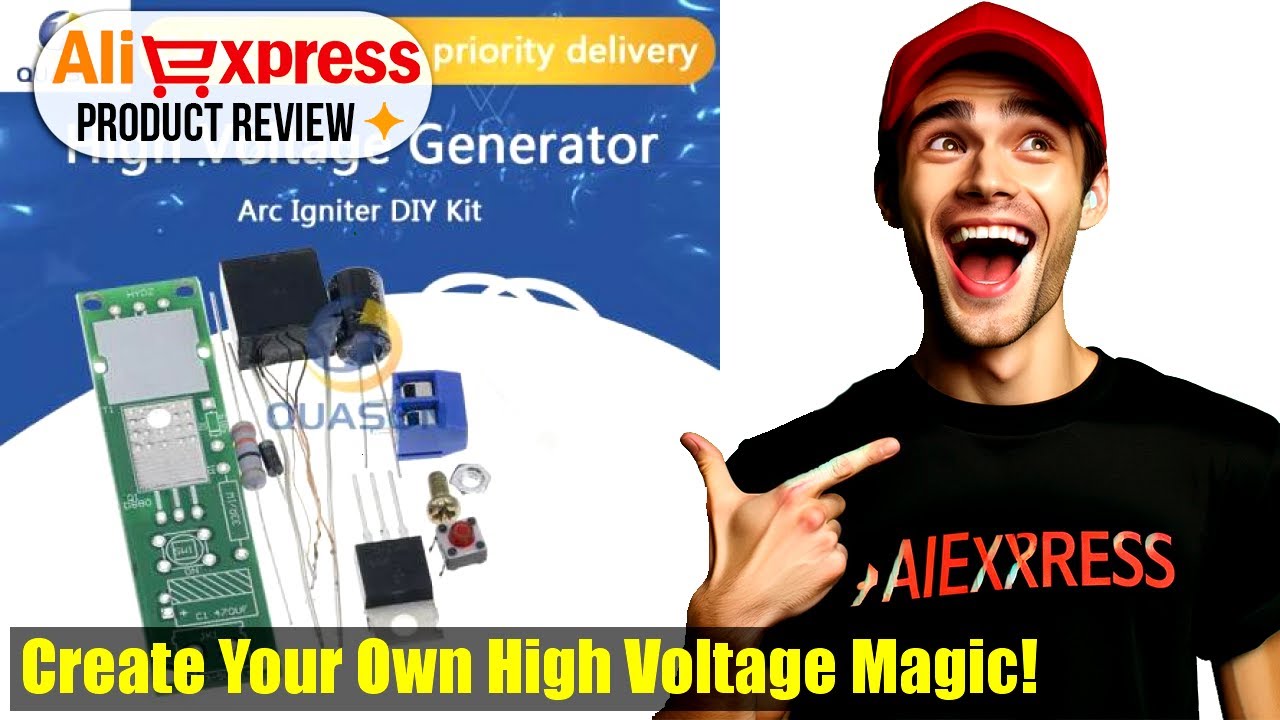 Unleash Your Creativity with the DC3-5V DIY High Voltage Generator Kit ...