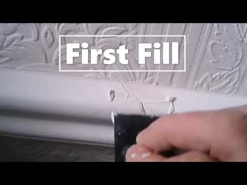 How To Fix Open Joints On Woodwork - YouTube