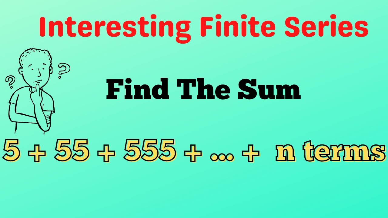 Solving Hard Finite Series | Complete Solution in 2 Minutes | JEE ...