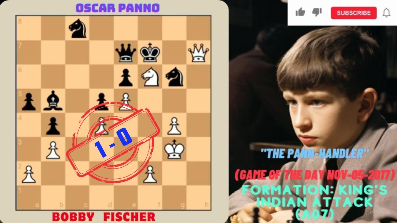 Bobby Fischer vs Oscar Panno |Buenos Aires (1970), Buenos Aires ARG, rd ...