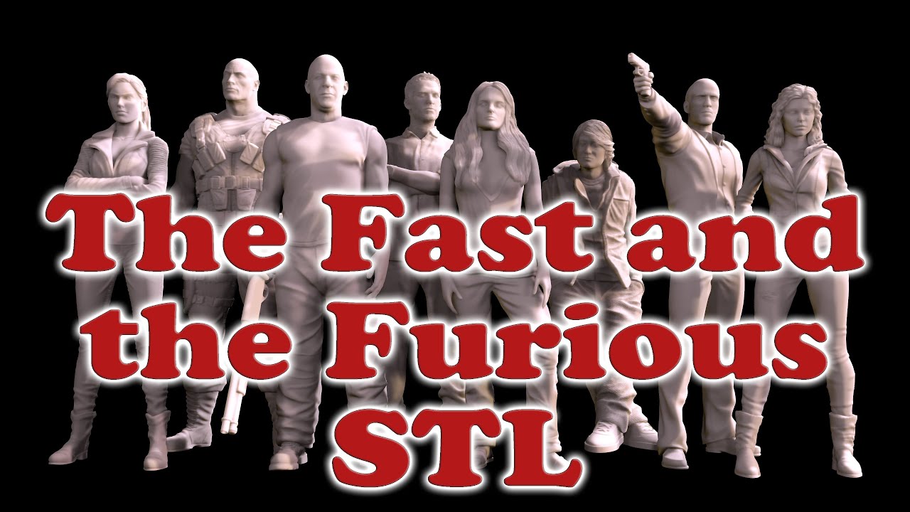 "Fast & Furious Thrills in 3D: Rev Up Your Printer with STL Models ...