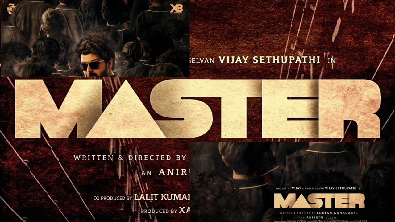 MASTER SECOND LOOOK|/VIJAY/DIRECTED BY LOKESH KANAGARAJ - YouTube