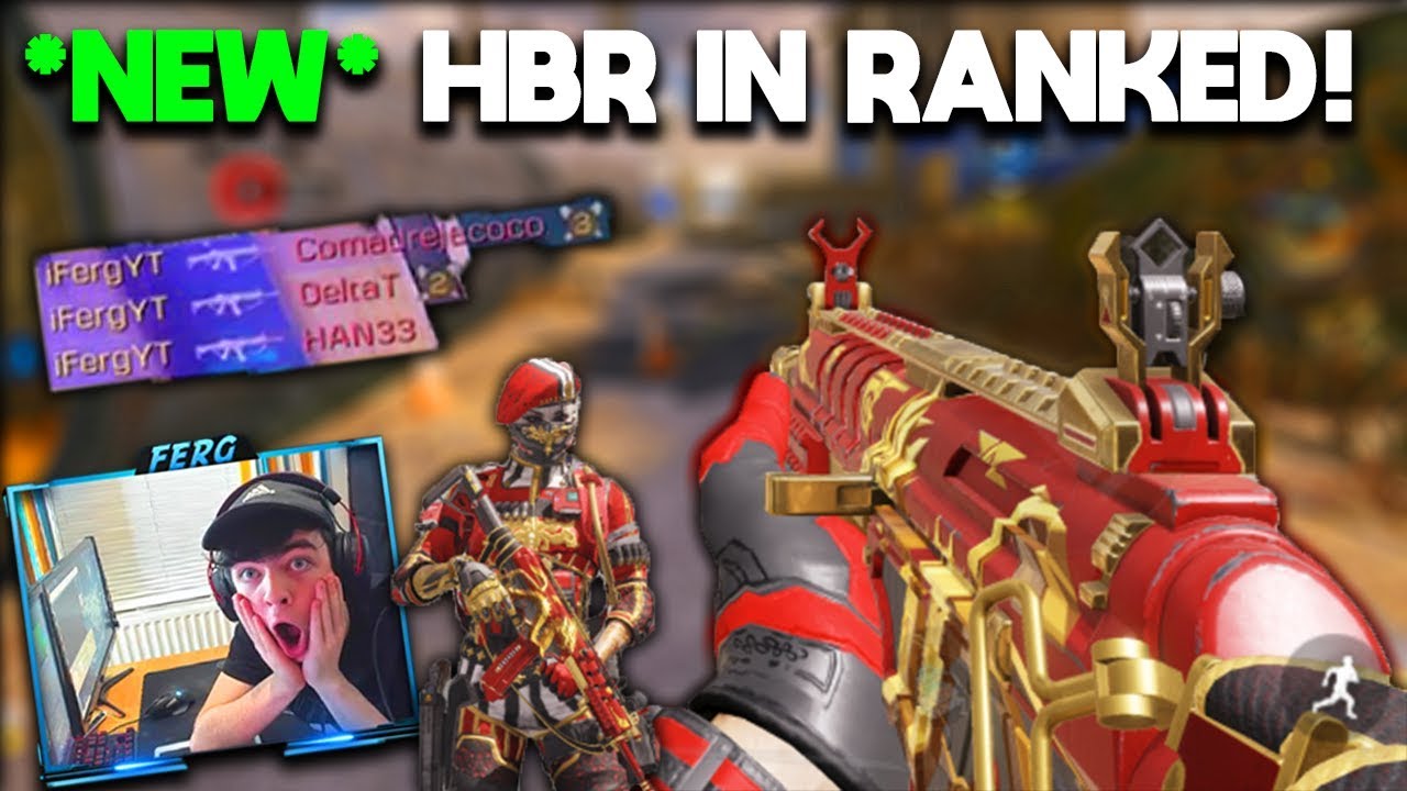 SEASON 3 RANKED GRIND! 🔴 USING NEW HBR GUN in COD Mobile! - YouTube