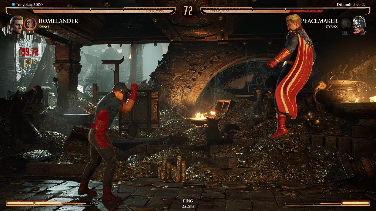 Homelander vs Peacemaker - Mortal Kombat 1 - YouTube