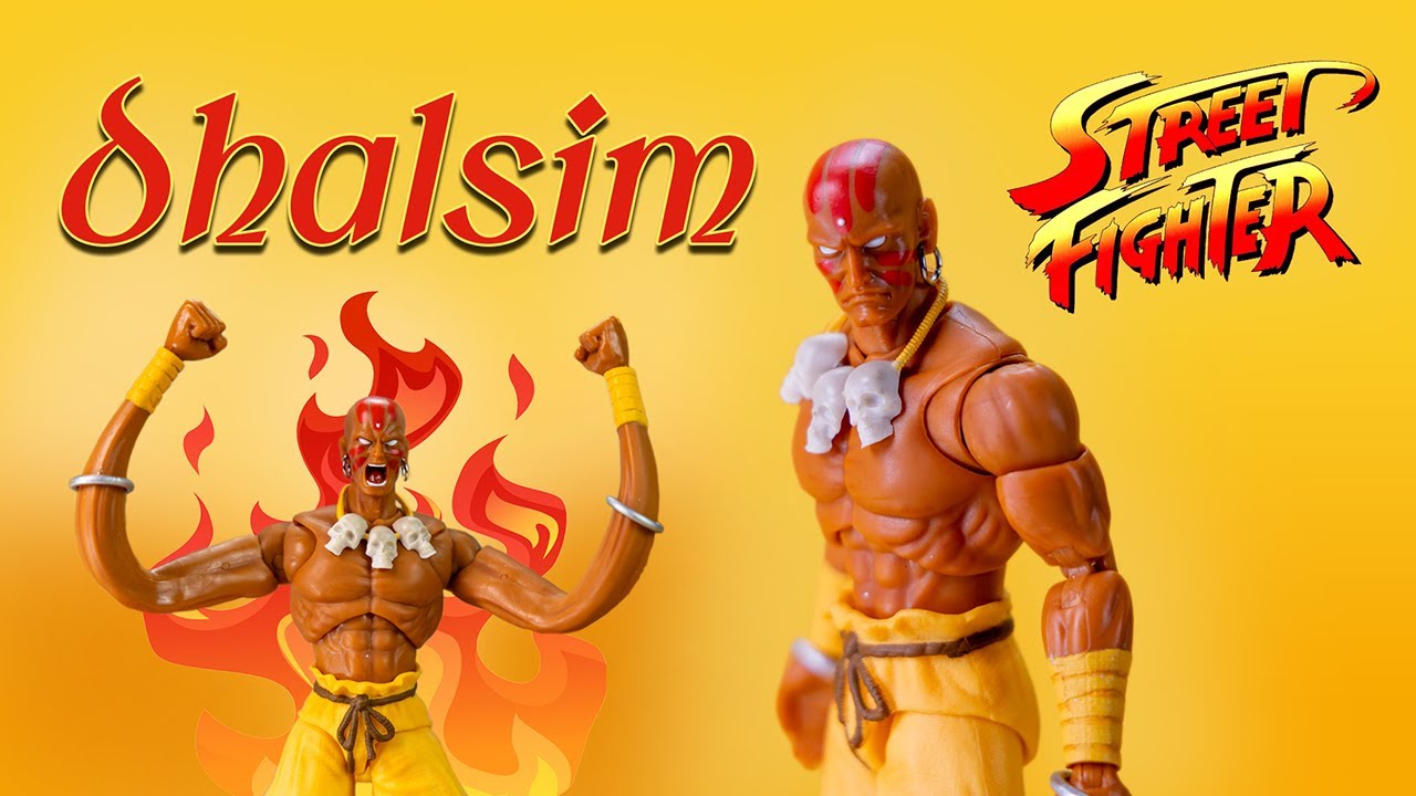 Dhalsim Ultra Street Fighter 2 Jada Toys FUN Action Figure UNBOXING ...