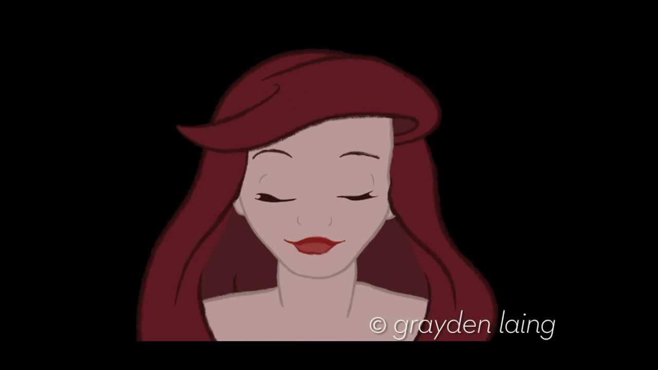Animated Girl's Head Rotation - YouTube