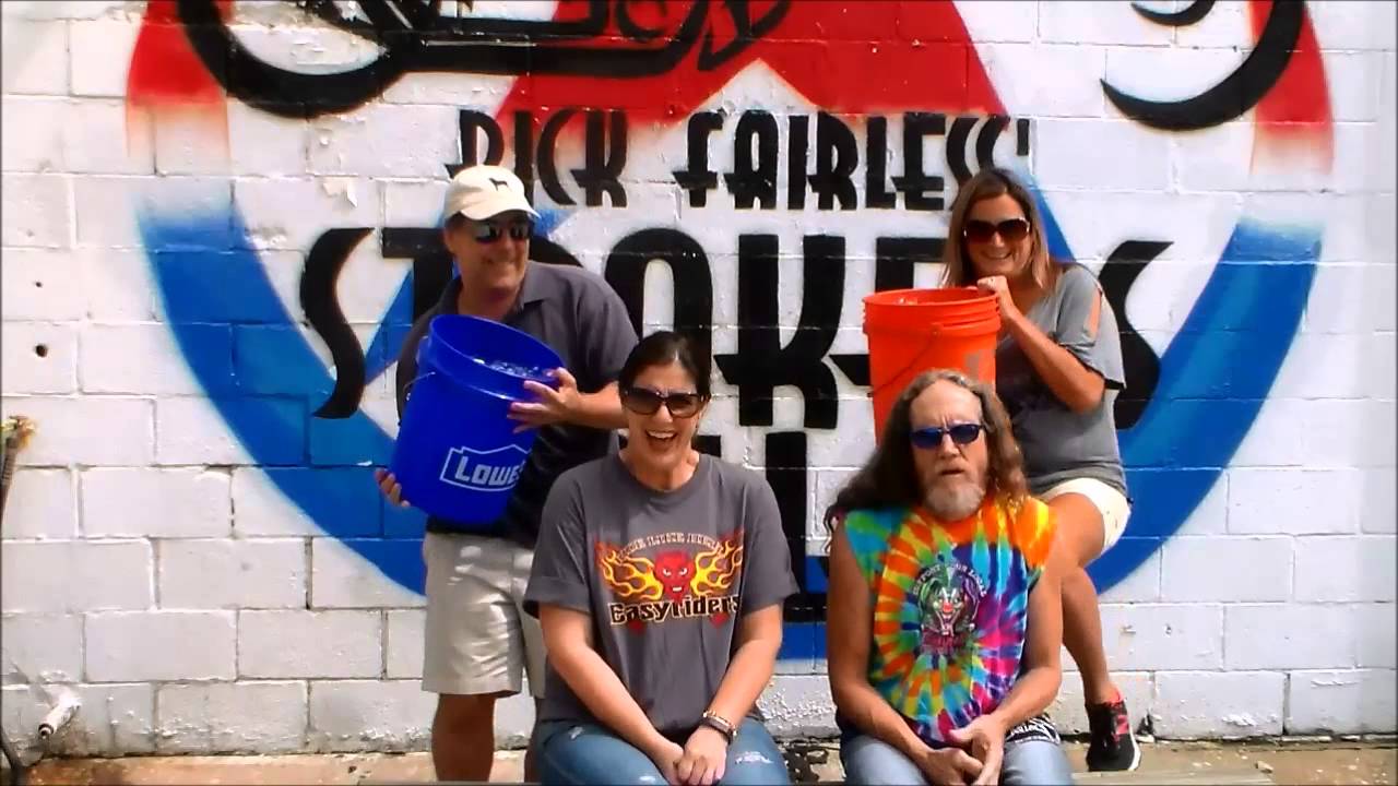 Strokers Dallas - Rick Fairless Accepts the Ice Bucket Challenge - YouTube