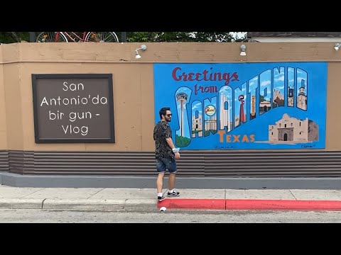 San Antonio, Texas'da arkadaslarimla bir gun gecirdim - VLOG