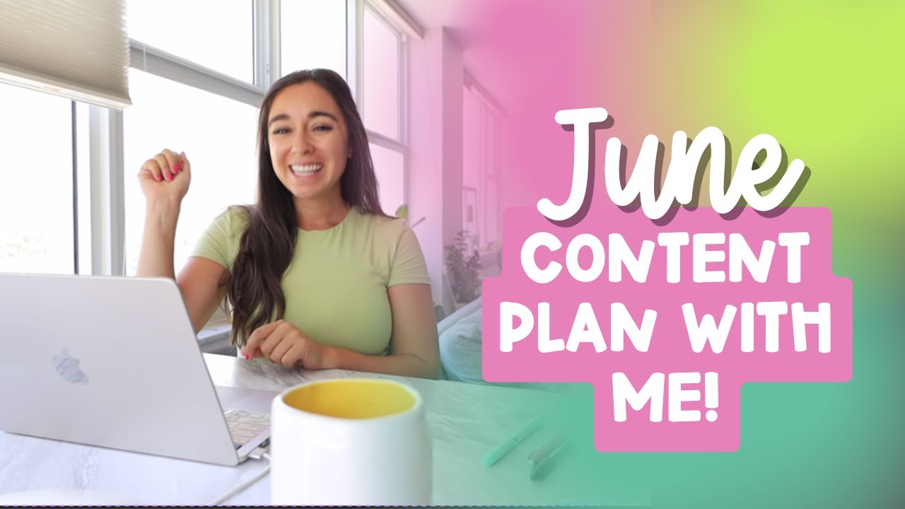 Teacher Marketing Content Planning Tips: Plan June Content with me ...
