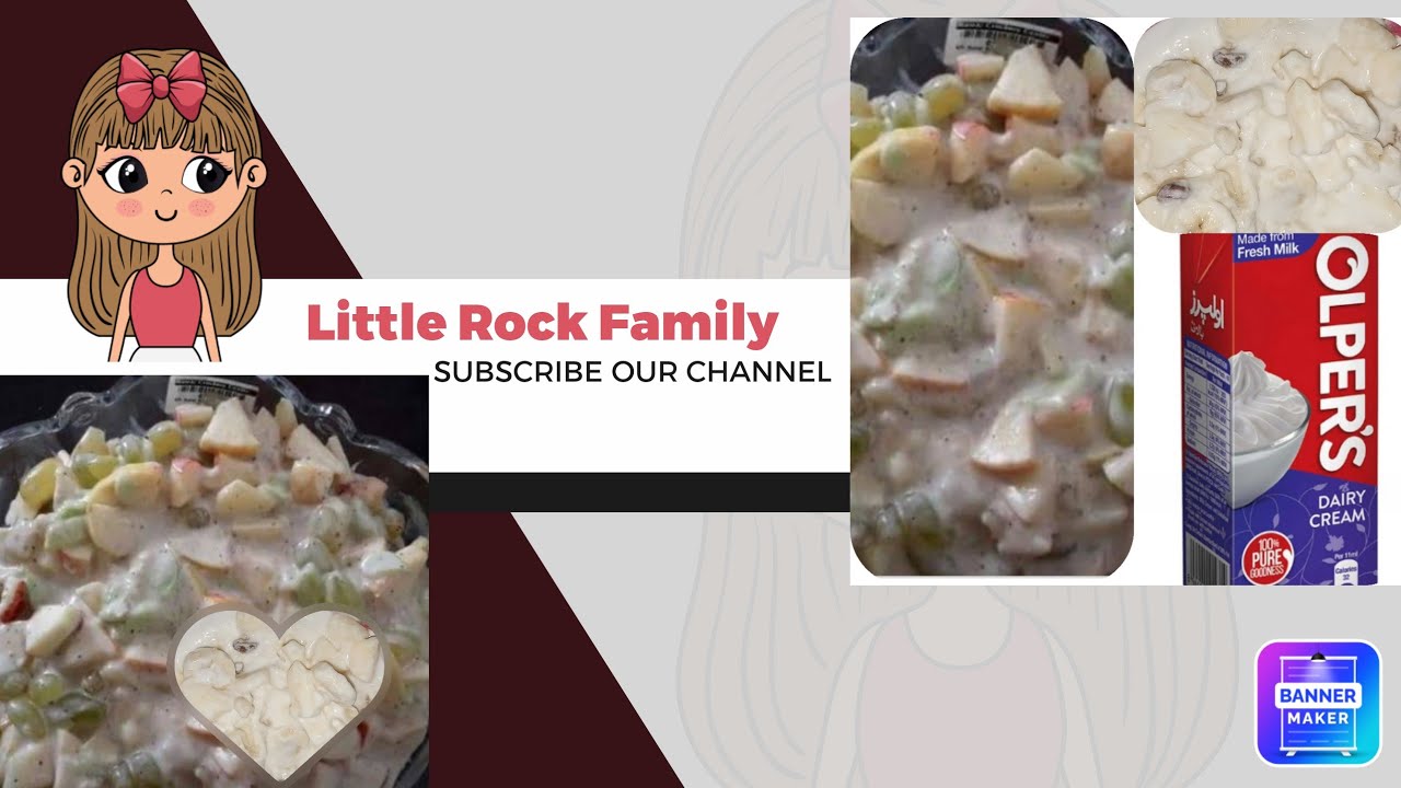 Creamy Fruit Chart Recipe|Spacial Fruit Chart Delight|Healthy Food ...