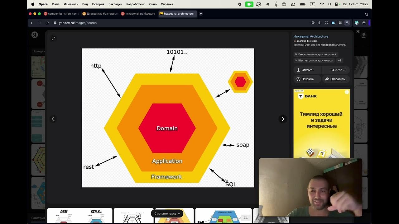 Go. Гексагональная архитектура, (onion). Hexagonal architecture. - YouTube