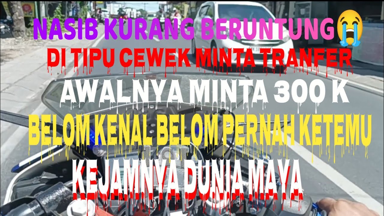 MOTOVLOG DI TIPU CEWEK MINTA TRANSFER UANG 300K | BERUSAHA DAN BERJUANG ...