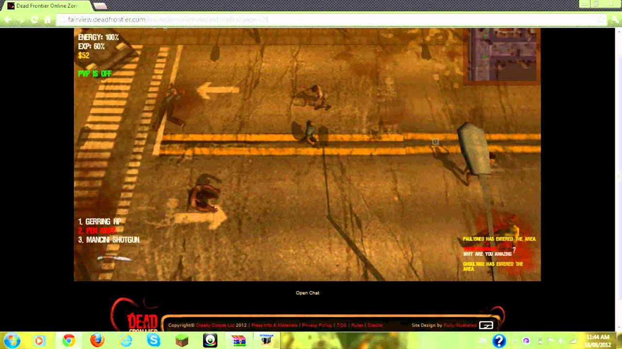 Dead Frontier GamePlay - YouTube